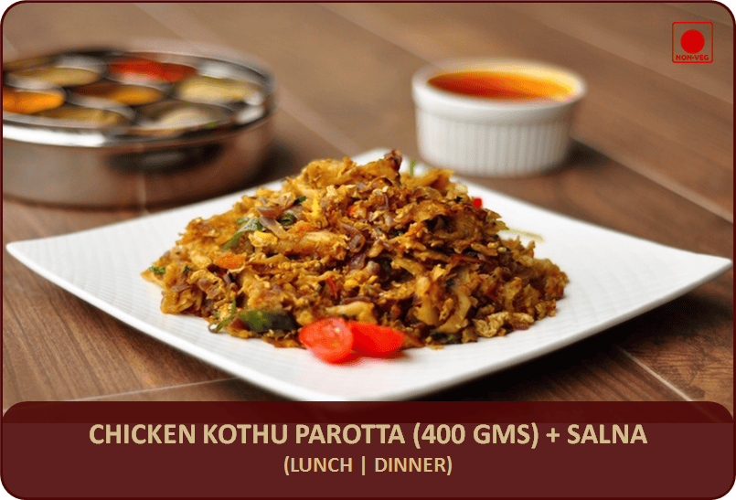 Chicken Kothu Parotta - 400 Gms