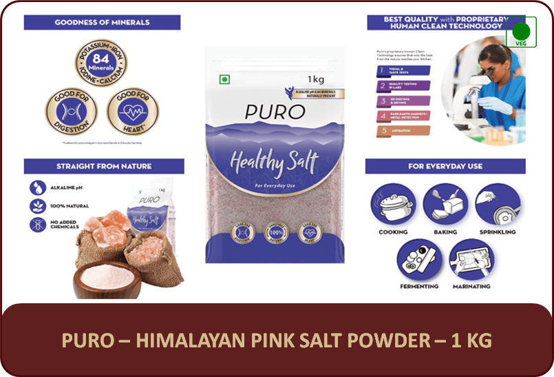 TFG - Puro Healthy Salt Powder - 1 Kg